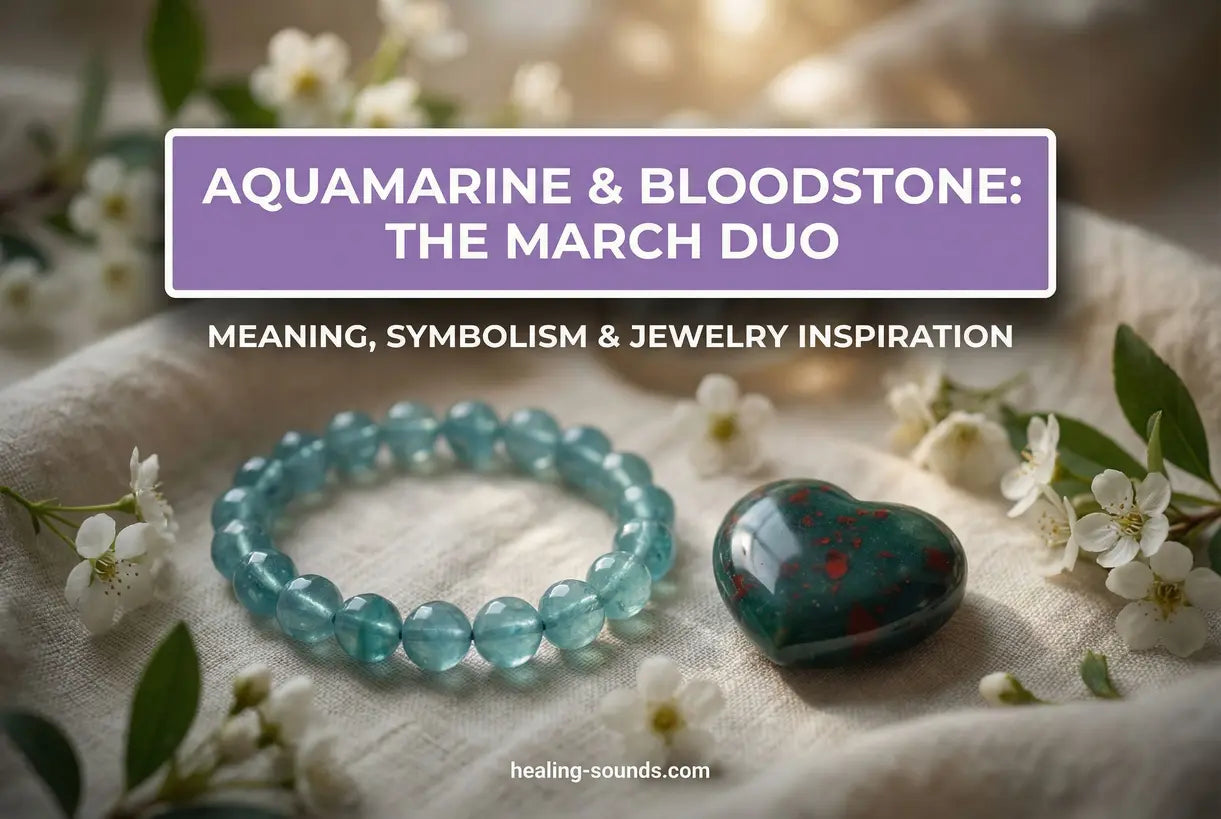Aquamarine and Bloodstone: March Birthstone Duo Guide
