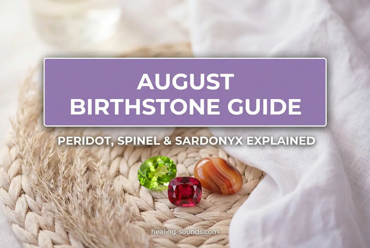 August Birthstone Guide: Peridot, Spinel & Sardonyx Meaning