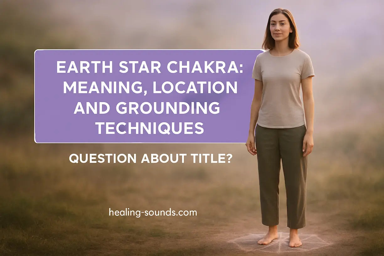 Earth Star Chakra: Meaning, Color, Crystals & Grounding Guide