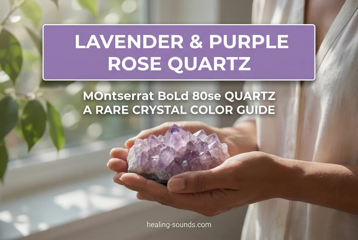 Lavender Rose Quartz: Rare Guide to Purple Varieties & Uses