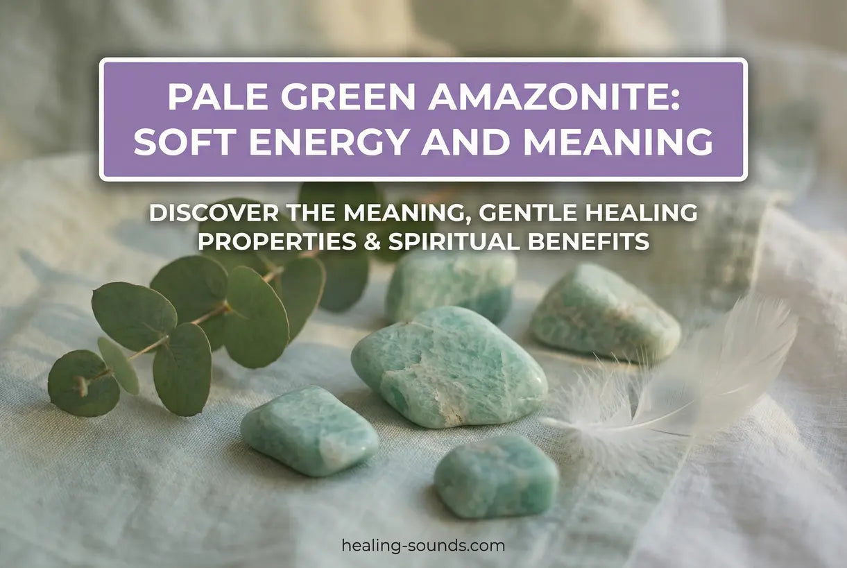 Pale Green Amazonite Meaning & Healing | Soft Energy Crystal Guide
