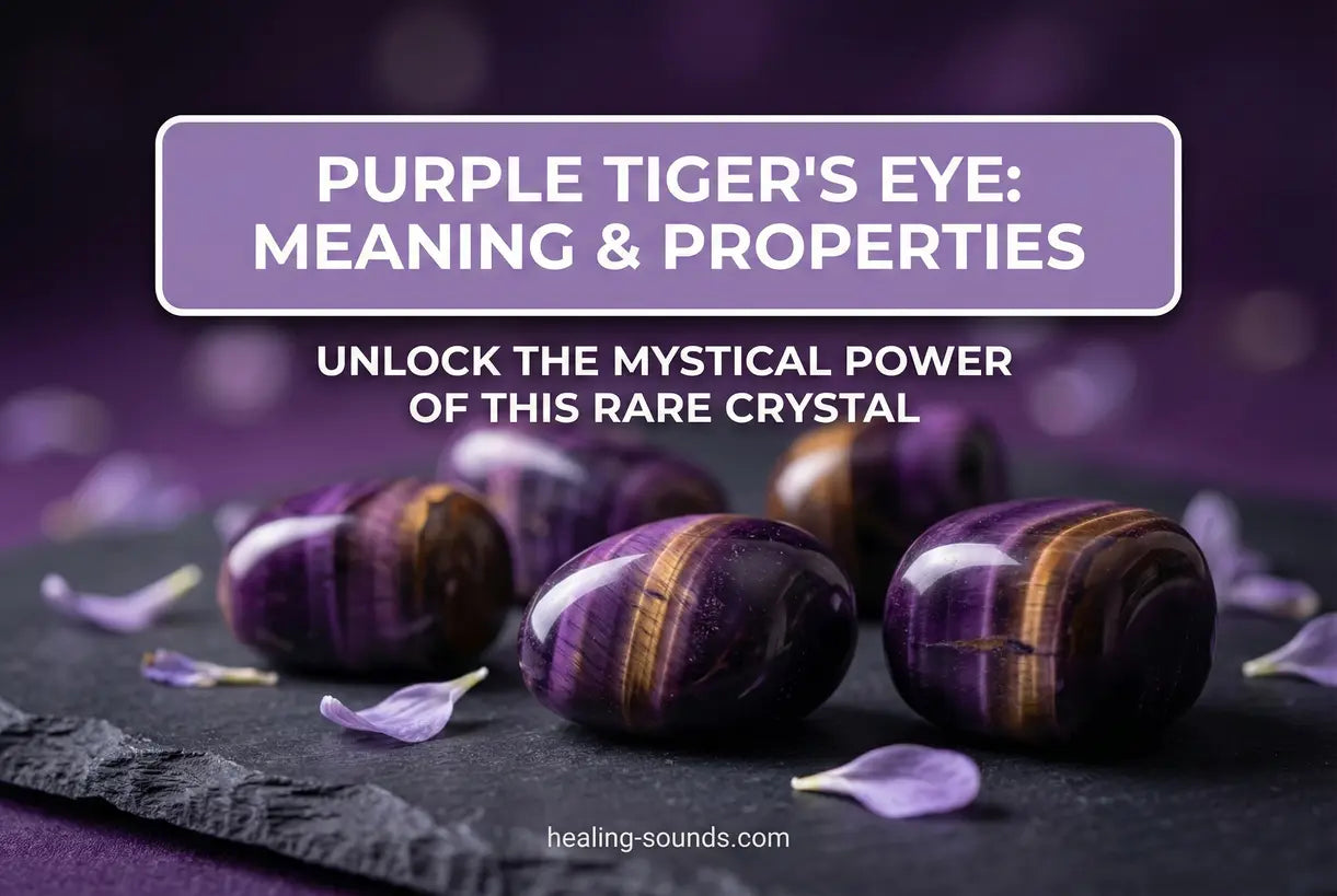 Purple Tigers Eye Meaning & Properties Explained