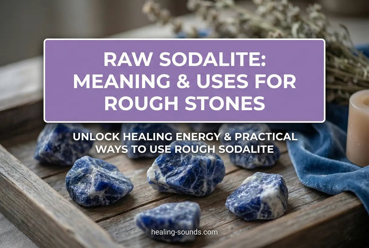 Raw Sodalite: Meaning, Healing & Uses for Rough Stones