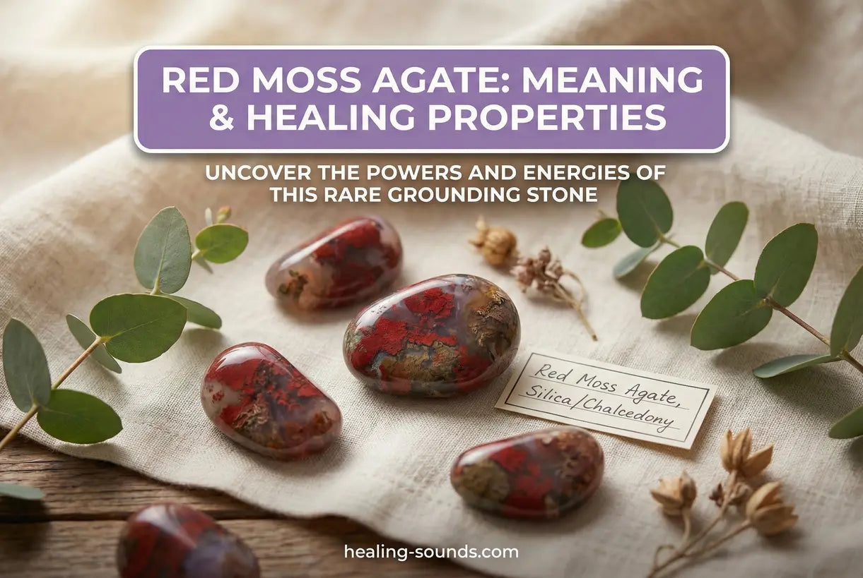 Red Moss Agate Meaning & Healing Properties Unveiled