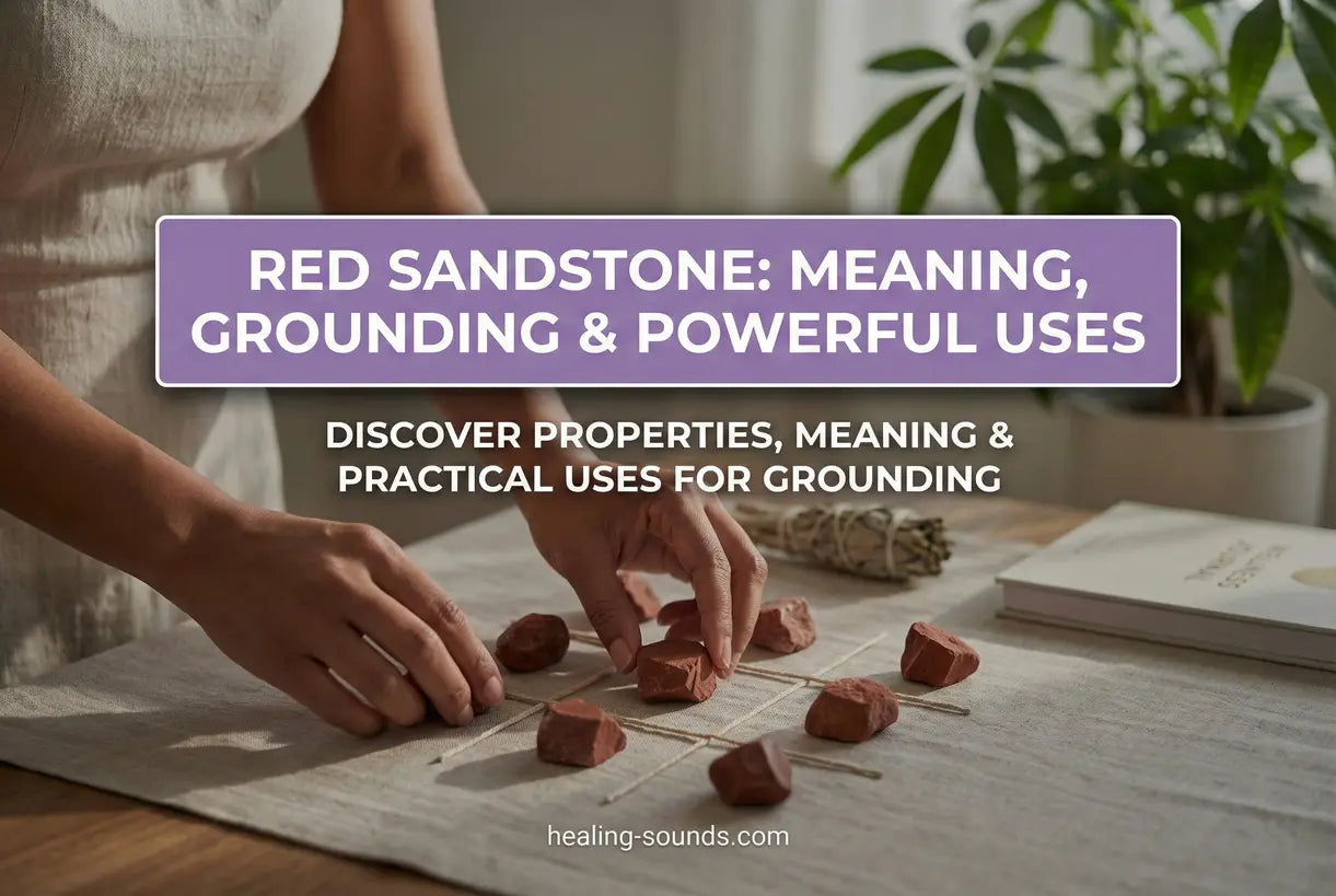 Red Sandstone Meaning, Grounding Properties & Powerful Uses