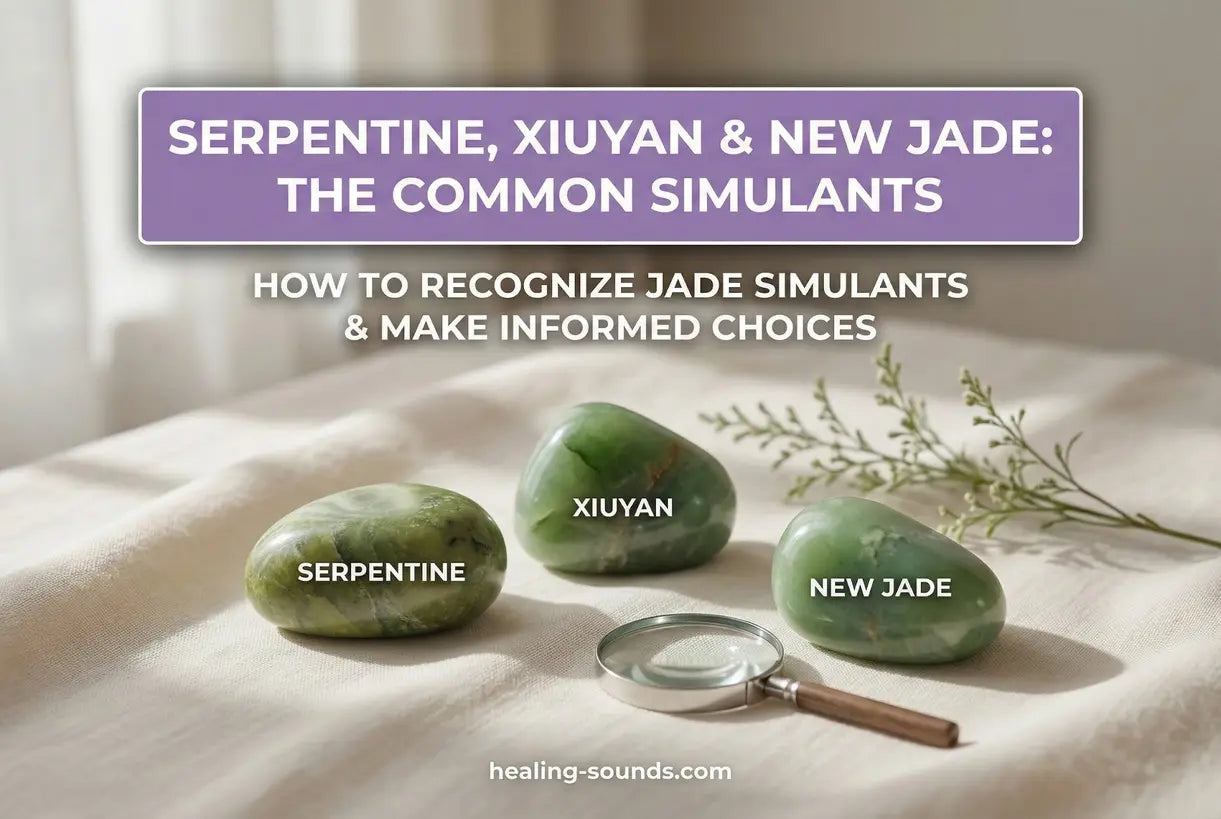 Serpentine Jade vs New Jade & Xiuyan: Identification & Value Guide