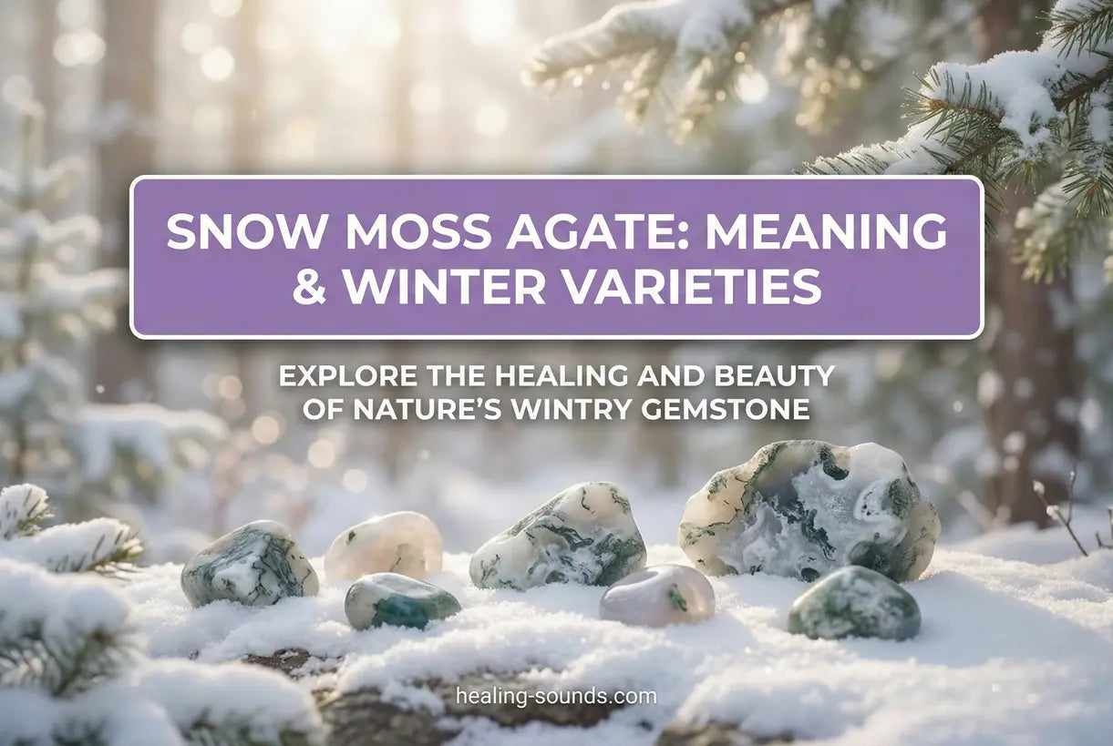 Snow Moss Agate Meaning, Properties & Winter Varieties Guide
