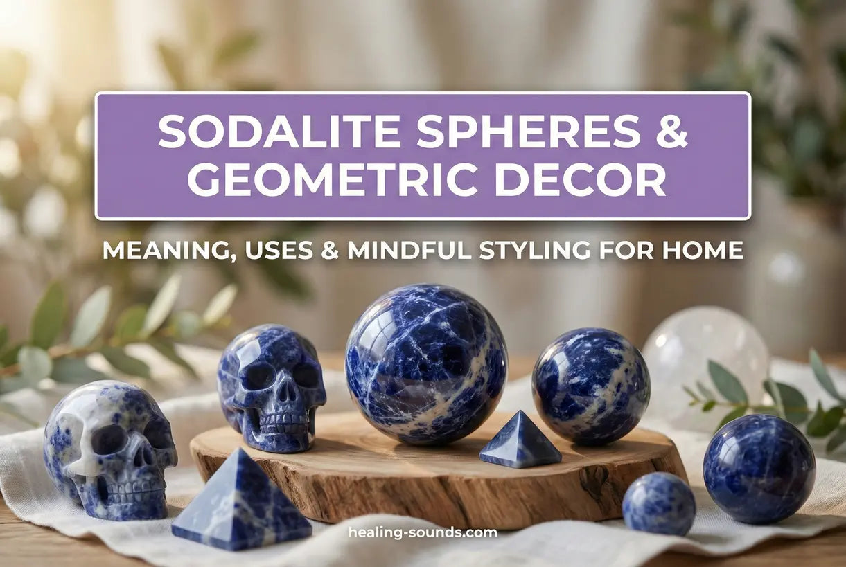 Sodalite Sphere Guide: Meaning, Decor & Carving Use