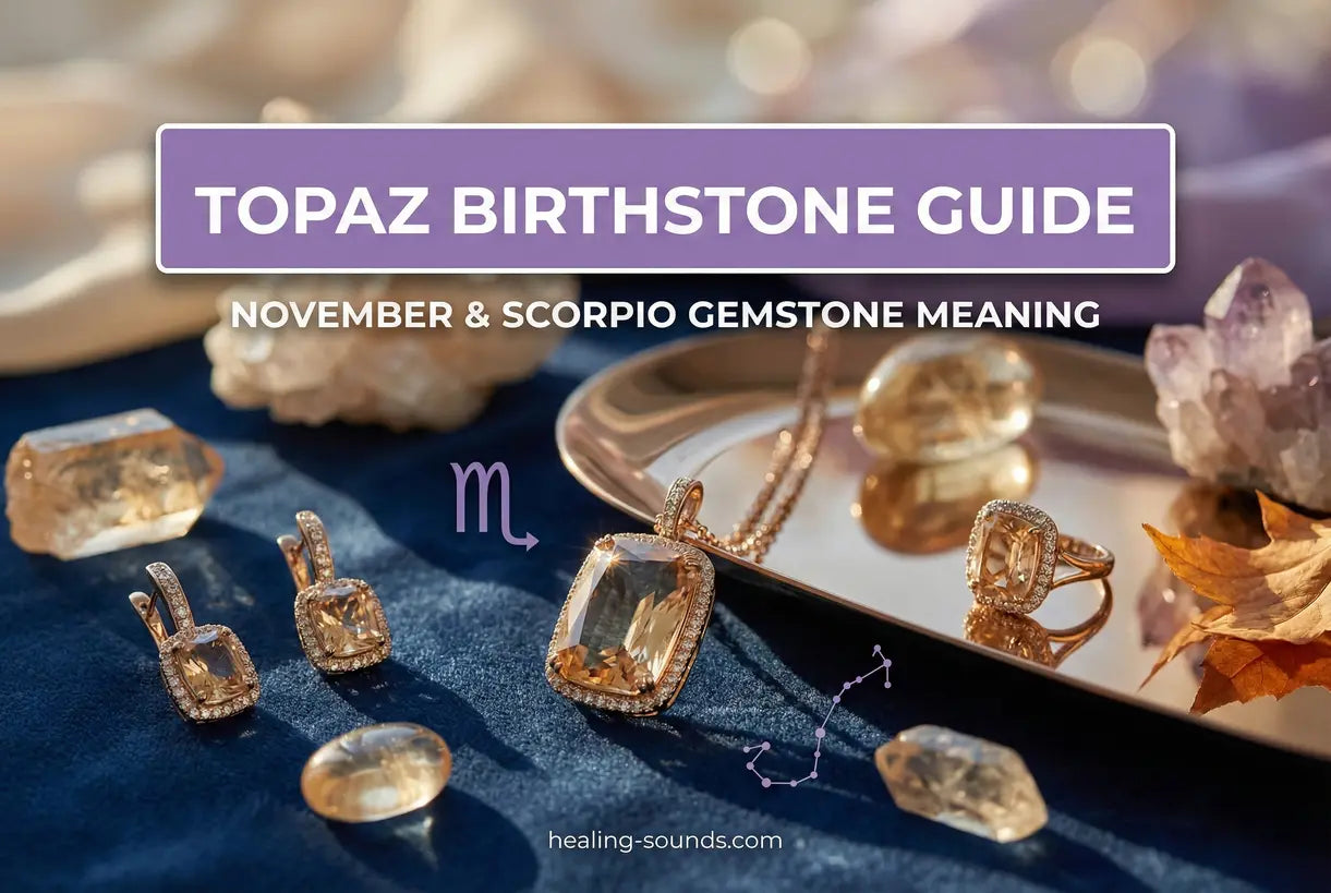 Topaz Birthstone Guide: November & Scorpio Zodiac Meaning