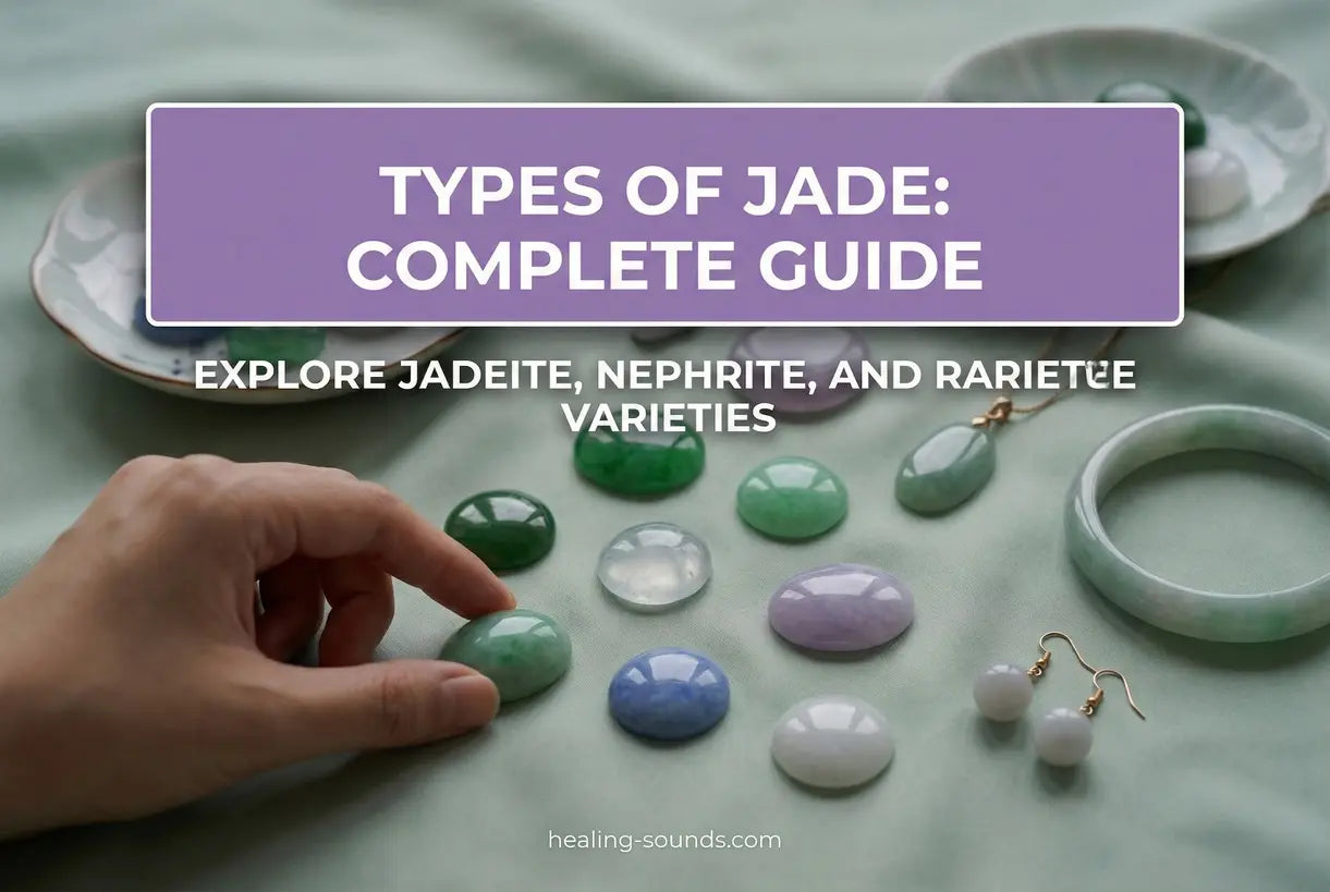 Types of Jade: Exploring Jadeite, Nephrite, and Rare Varieties